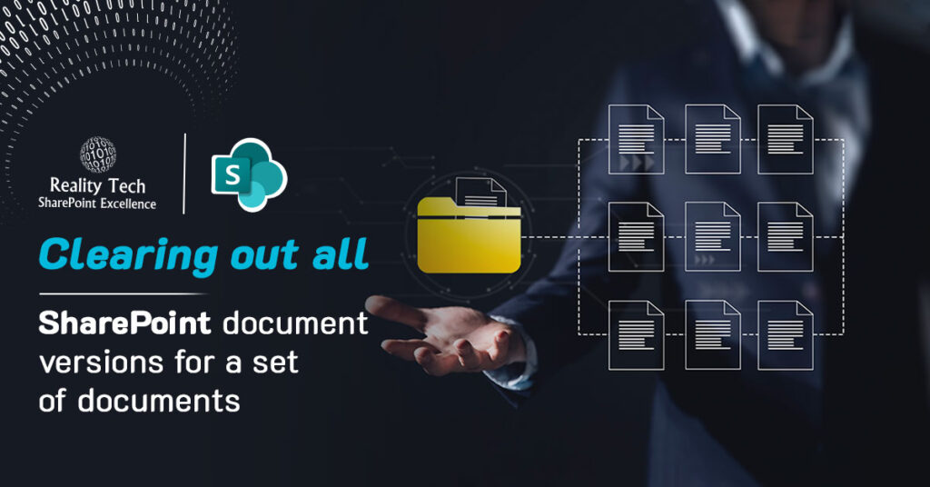 Clearing Out All SharePoint Document Versions For A Set Of Documents