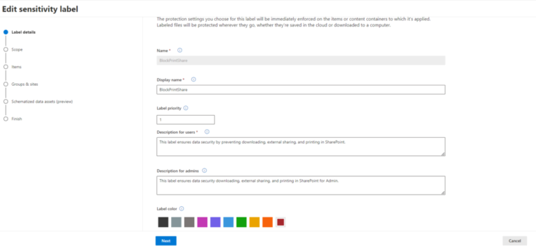 How To Block External Sharing And Printing Using Sensitivity Labels
