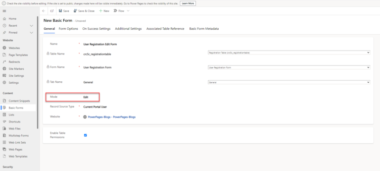 Step-by-Step Guide To Creating Edit Forms In Power Pages