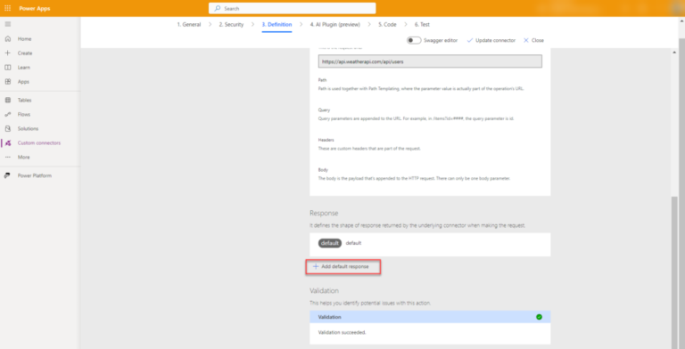 Guide To Custom Connectors In Power App