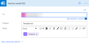 How To Use Dynamic Email Template In Power Automate