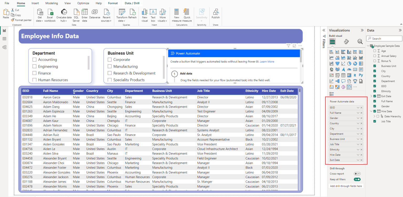 Unlocking Automation - Trigger A Cloud Flow From Any Power BI Report