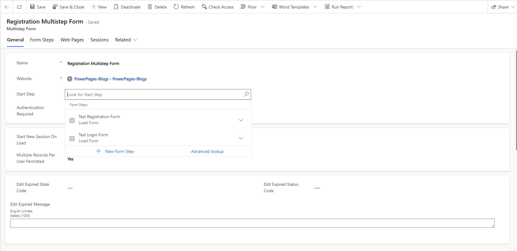 How To Add Multistep Form In Power Pages.