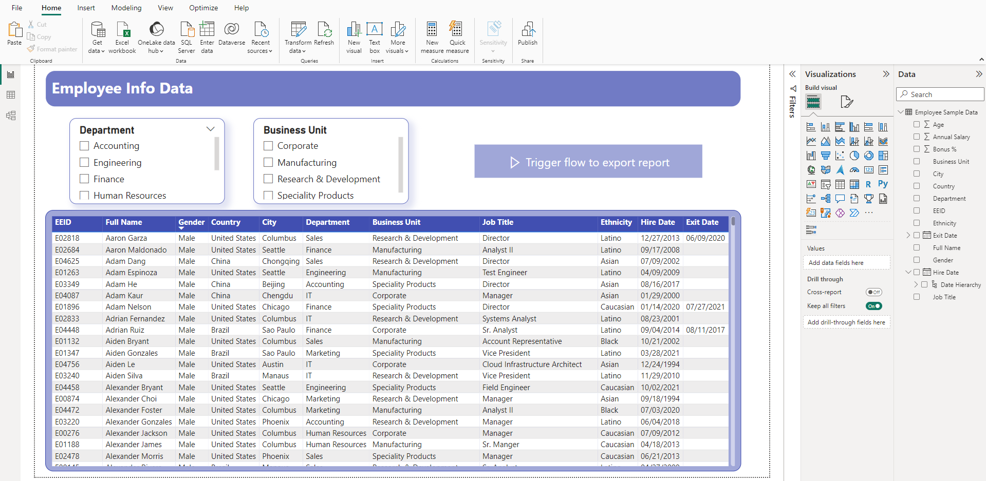 Unlocking Automation - Trigger A Cloud Flow From Any Power BI Report