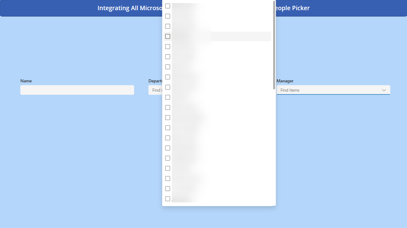 How To Integrate Microsoft 365 Users With The Power Apps Modern Control ...