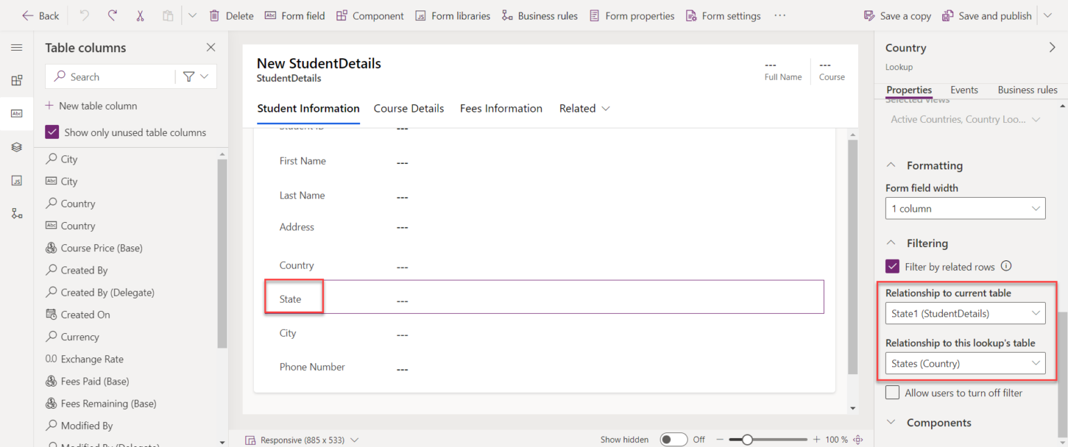 How To Implement Cascading Drop Downs In Model Driven Apps