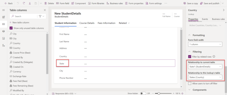 How To Implement Cascading Drop Downs In Model Driven Apps