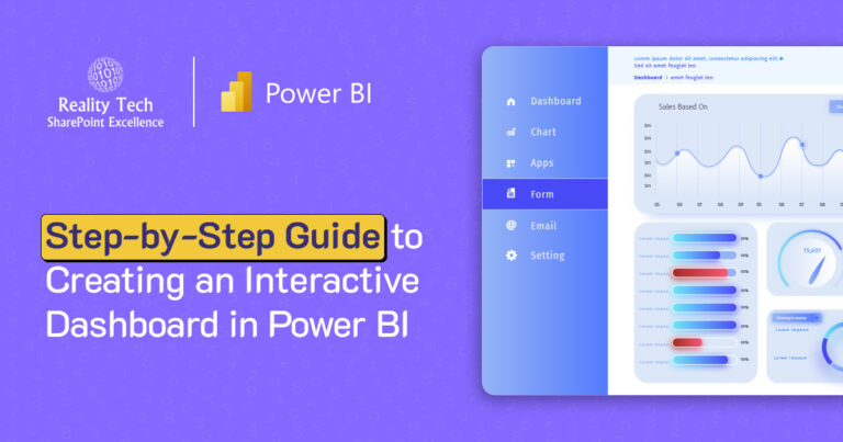 Guide To Creating An Interactive Dashboard In Power BI