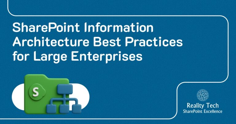 SharePoint Information Architecture Best Practices
